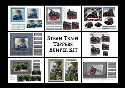 Steam Train Bumper Kit - Includes 8 Kits - CUP901199_74027 | Craftsuprint