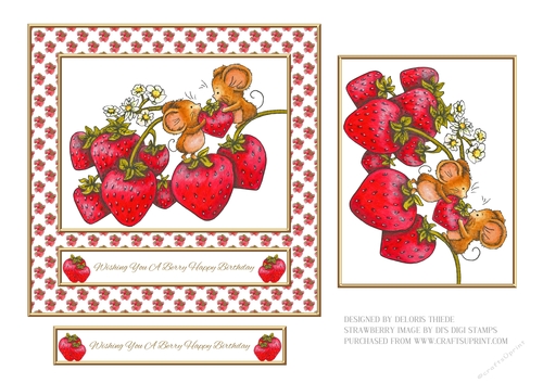 Wishing You A Berry Happy Birthday - CUP996206_74027 | Craftsuprint