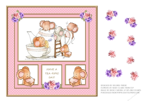 Have A Tea-rific Day! - CUP999895_74027 | Craftsuprint