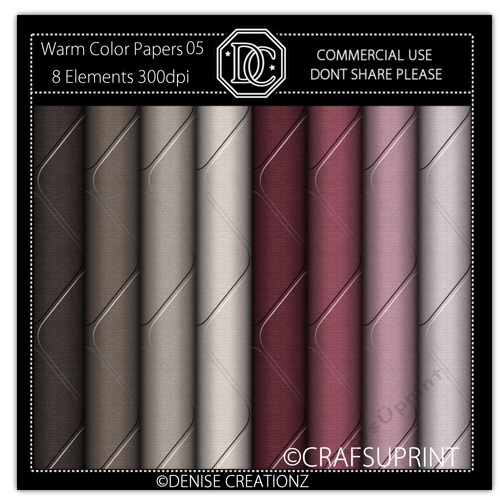 Warm Color Papers 05 - CUP1050082_87944 | Craftsuprint