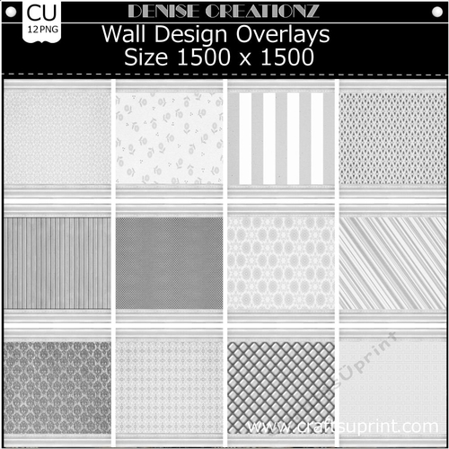Wall Design Overlays - CUP1141590_87944 | Craftsuprint