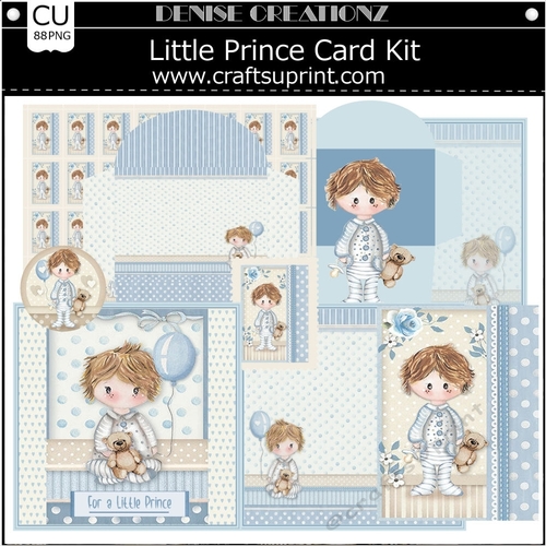 Little Prince Card Kit - CUP1153385_87944 | Craftsuprint