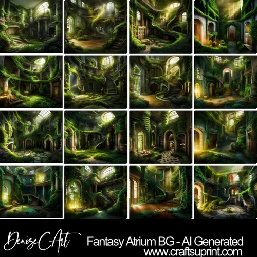 Fantasy Atrium Backgrounds - CUP1209587_87944 | Craftsuprint