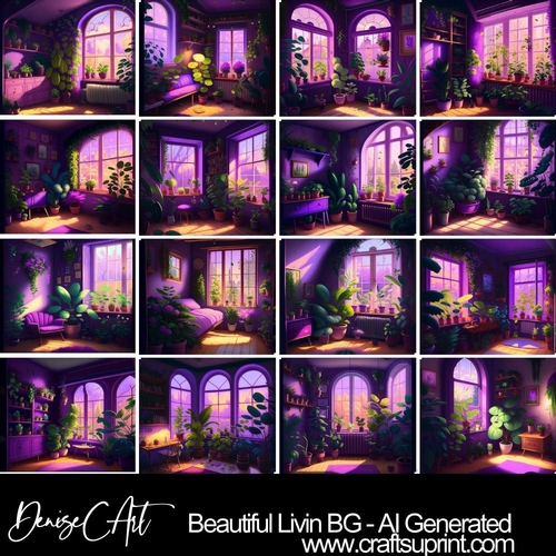 Beautiful Livin Backgrounds - CUP1210382_87944 | Craftsuprint