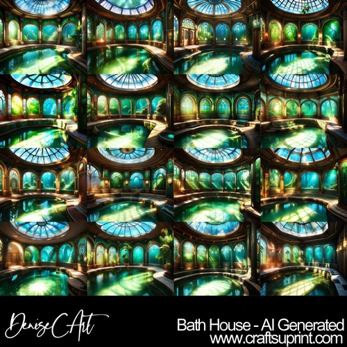 Bath House Backgrounds - CUP1211565_87944 | Craftsuprint