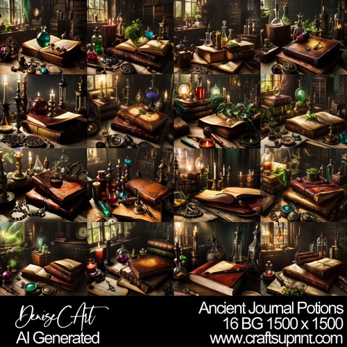 Ancient Journal Poisons - CUP1231470_87944 | Craftsuprint