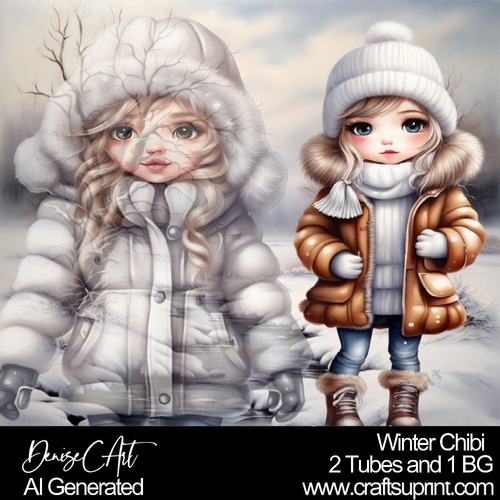 Winter Chibi - CUP1250437_87944 | Craftsuprint