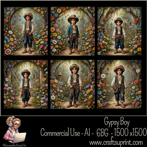 Gypsy Boy - CUP1292750_87944 | Craftsuprint