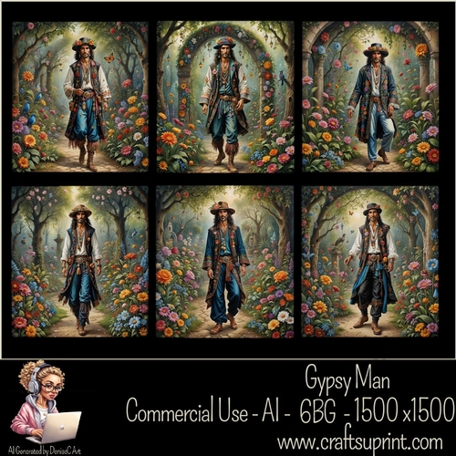 Gypsy Man - CUP1292753_87944 | Craftsuprint