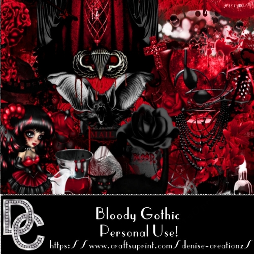 Bloody Gothic - CUP953790_87944 | Craftsuprint