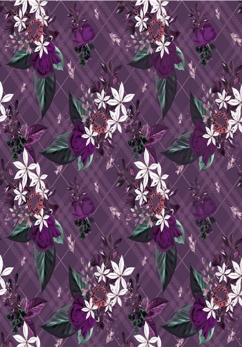 Flower Backing Paper 02 - CUP980724_87944 | Craftsuprint