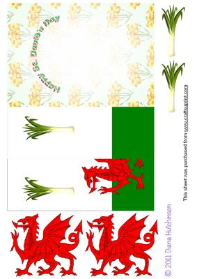 Welsh Dragon - CUP184206_13 | Craftsuprint