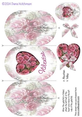 Hearts 'n' Roses - CUP517421_13 | Craftsuprint