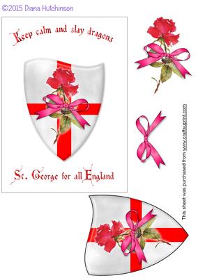 St. George Red Rose - CUP614539_13 | Craftsuprint