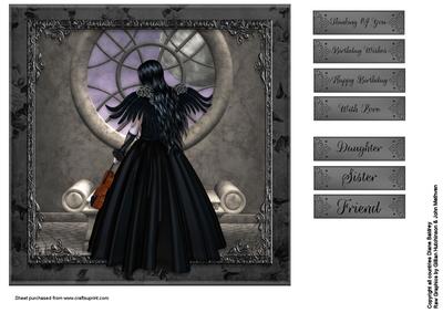 Forlorn Angel - CUP574465_2118 | Craftsuprint