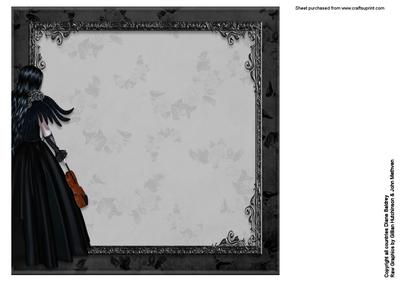 Forlorn Angel Insert - CUP574468_2118 | Craftsuprint