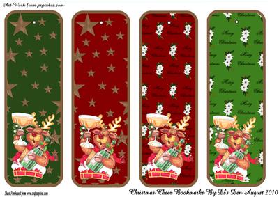 Christmas Cheer Bookmarks - CUP121484_174 | Craftsuprint