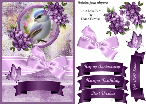 Little Love Birds - CUP1219980_174 | Craftsuprint