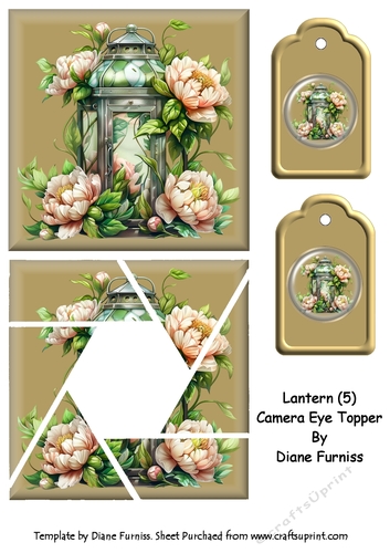 Lantern (5) Camera Eye Topper - CUP1298660_174 | Craftsuprint