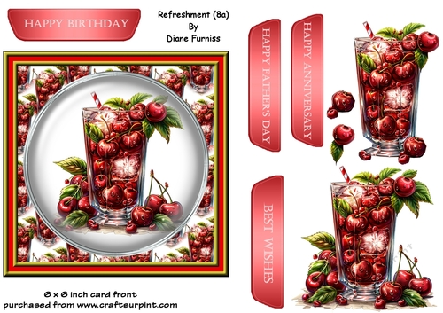 Refreshment Card Front (8a) - CUP1313271_174 | Craftsuprint