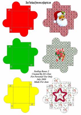 Scallop Boxes 2 - CUP14501_174 | Craftsuprint