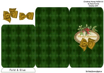 Christmas Money Wallet (4) - CUP265461_174 | Craftsuprint