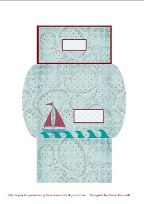 Birthday Boy Envelope - CUP243803_874 | Craftsuprint