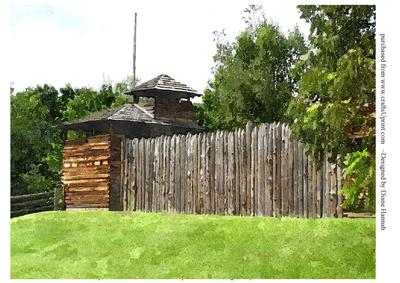 Old Time Fort - CUP248731_874 | Craftsuprint