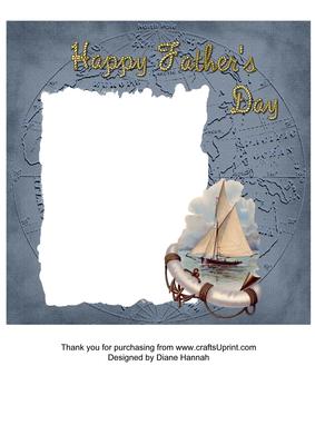 Father's Day Nautical - CUP302871_874 | Craftsuprint