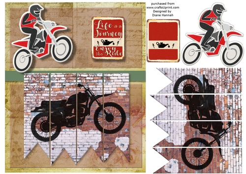 Motorcycle Ride Banners - CUP798577_874 | Craftsuprint