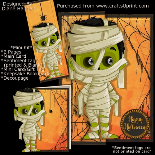 Little Mummy Mini Kit - CUP917933_874 | Craftsuprint