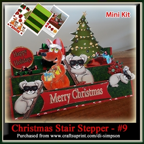 Stair Stepper - Aussie Christmas - #9 - CUP1059625_986 | Craftsuprint