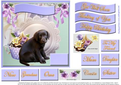 Gorgeous Labrador Topper for Various Occasions #2 - CUP510549_986 ...