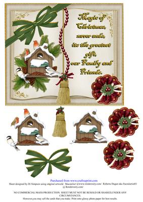 Merry Christmas Book #6 - CUP581146_986 | Craftsuprint