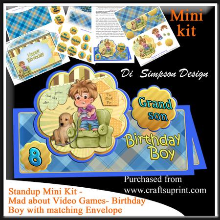 Stand Up and Over the Top- Video Games Birthday Boy - CUP606999_986 ...