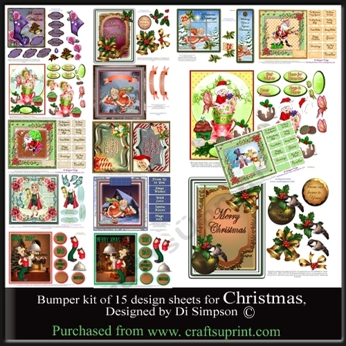 Huge Bumper Kit for Christmas # 8 - CUP727042_986 | Craftsuprint