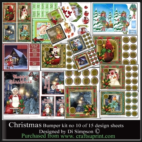Huge Bumper Kit for Christmas # 10 - CUP736450_986 | Craftsuprint