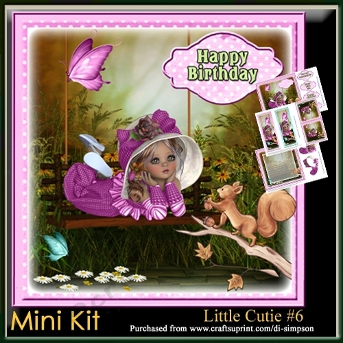 Mini Kit-Little Cutie #6- For Birthday or other special day - CUP834131 ...