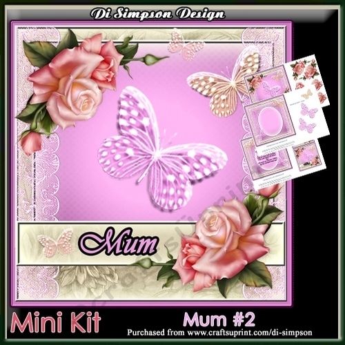 Mini Kit- Mum #2 - CUP863817_986 | Craftsuprint