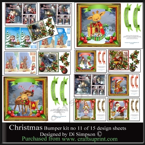 Huge Bumper Kit for Christmas # 11 - CUP875065_986 | Craftsuprint