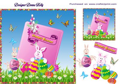 Fun Easter Card Front - CUP664698_2248 | Craftsuprint