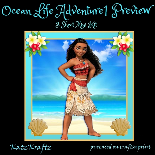 Ocean Life Adventure 1 Mini Kit - CUP780481_2248 | Craftsuprint
