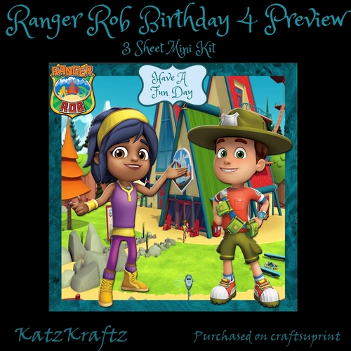 Ranger Rob Birthday 4 Mini Kit - CUP814417_2248 | Craftsuprint