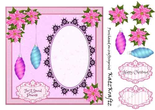 Pretty Princess Insert - CUP831988_2248 | Craftsuprint