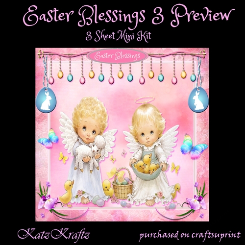 Easter Blessings 3 Mini Kit - CUP860575_2248 | Craftsuprint