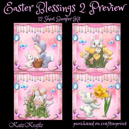 Easter Blessings 2 Bumper Kit - CUP860944_2248 | Craftsuprint
