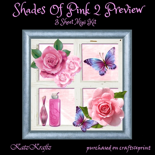 Shades Of Pink 2 Mini Kit - CUP867603_2248 | Craftsuprint