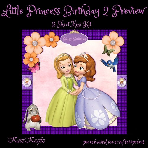 Little Princess Birthday 2 - CUP948342_2248 | Craftsuprint