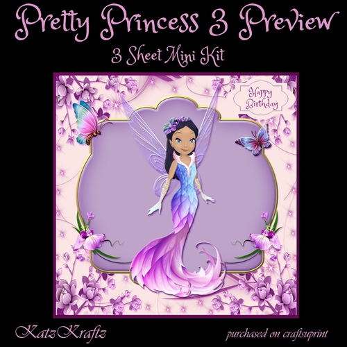 Pretty Princess 3 - CUP954141_2248 | Craftsuprint