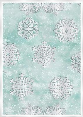 Cutwork Snowflakes Winter Christmas Backing Background Paper ...